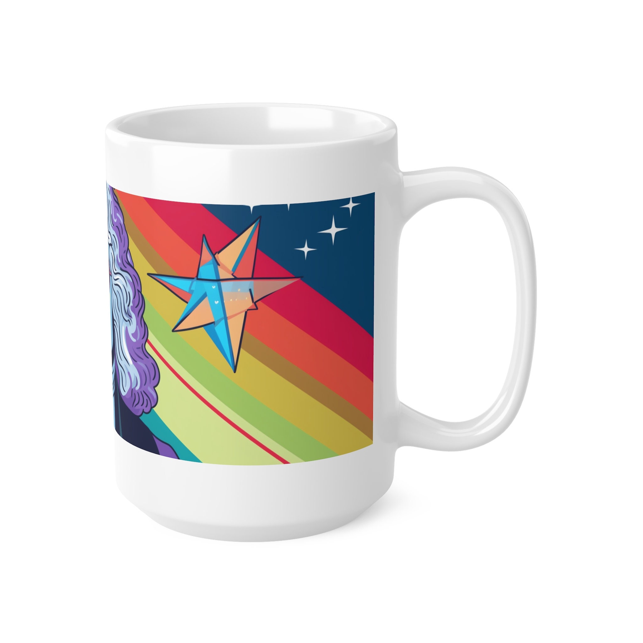 Isaac Newton Line Art Mug: Minimalist Design, Inspirational Physics ...