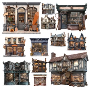 36 Magic Shop Clipart Bundle, Digital Clipart, Commercial Use Clipart ...