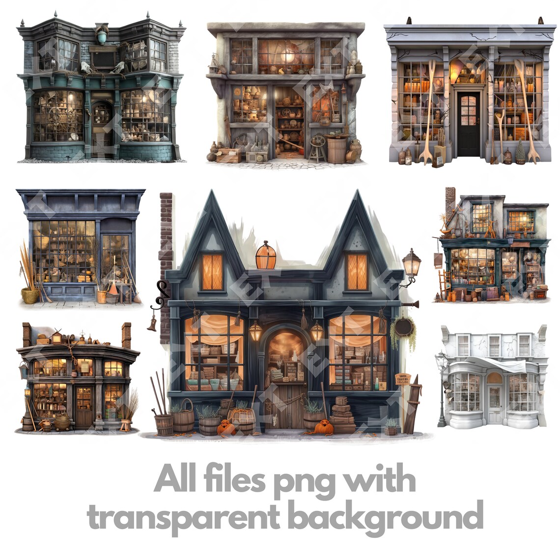 36 Magic Shop Clipart Bundle, Digital Clipart, Commercial Use Clipart ...