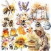 100 Bee Clipart Bundle, Bee Related Clipart, Bee Hive Clipart ...