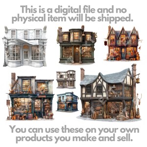 36 Magic Shop Clipart Bundle, Digital Clipart, Commercial Use Clipart ...