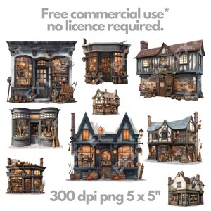 36 Magic Shop Clipart Bundle, Digital Clipart, Commercial Use Clipart ...