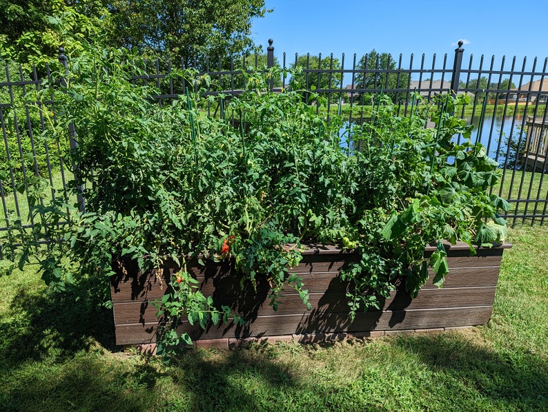 Composite Raised Garden Bed Plans - Etsy