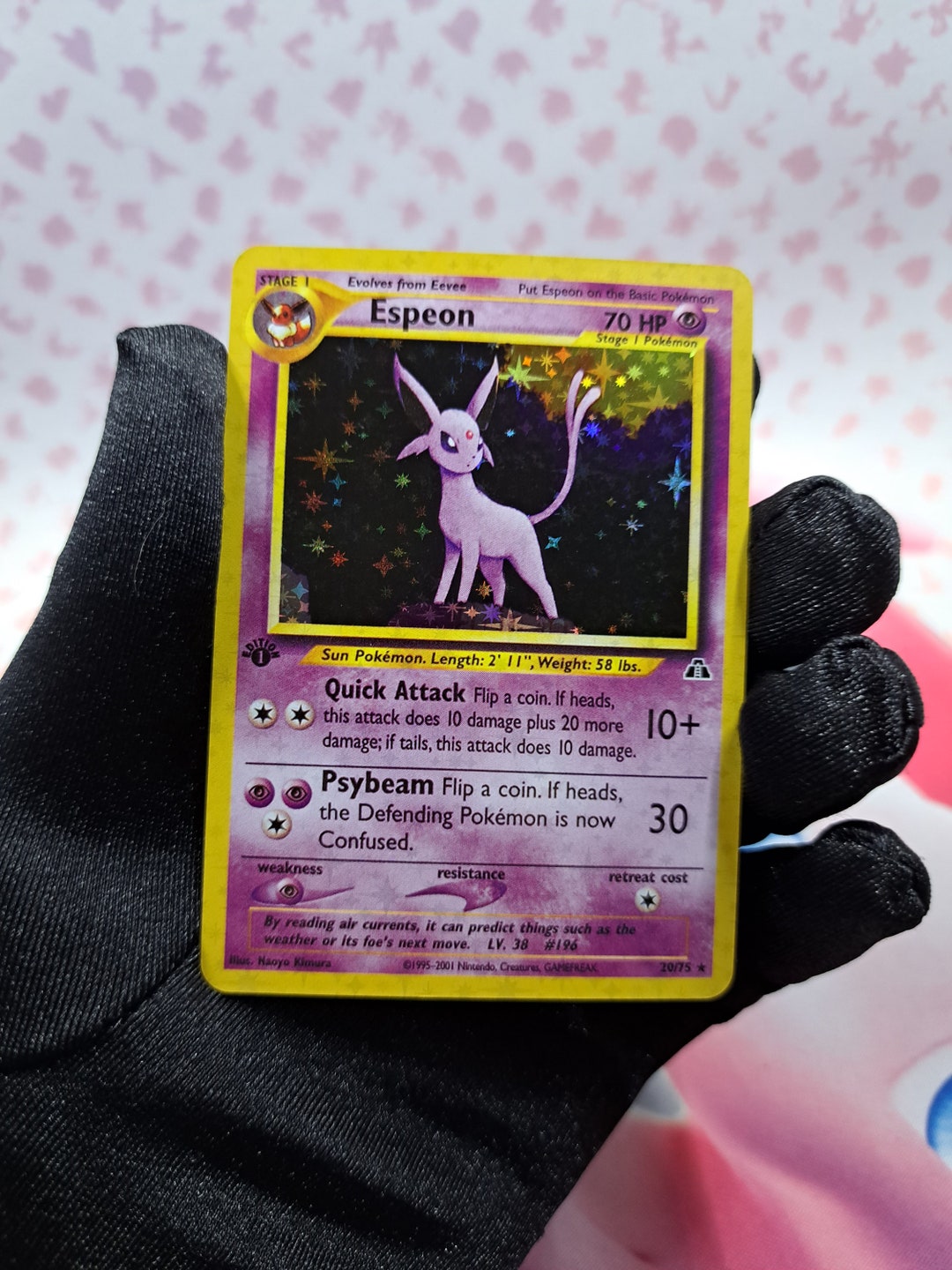 ESPEON Custom Proxy High-quality Pokemon Card - Etsy