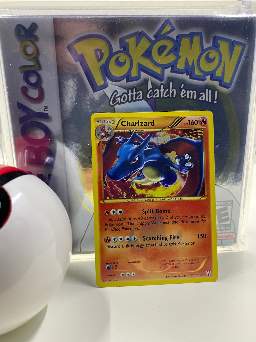 CHARIZARD Custom Proxy High-quality Pokemon Card - Etsy