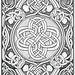 ADULT COLORING PAGES Celtic Knots and Flowers Moderate to Intricate ...