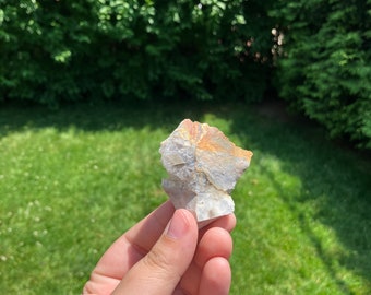 Rough All Natural Flint With Crystal Inclusions - Etsy