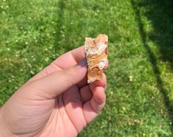 Rough All Natural Flint With Crystal Inclusions - Etsy