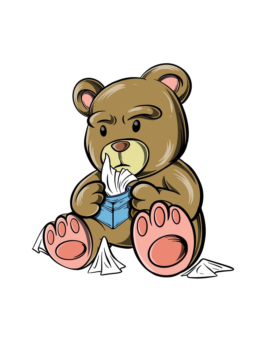 Official Tissue Bear - Etsy
