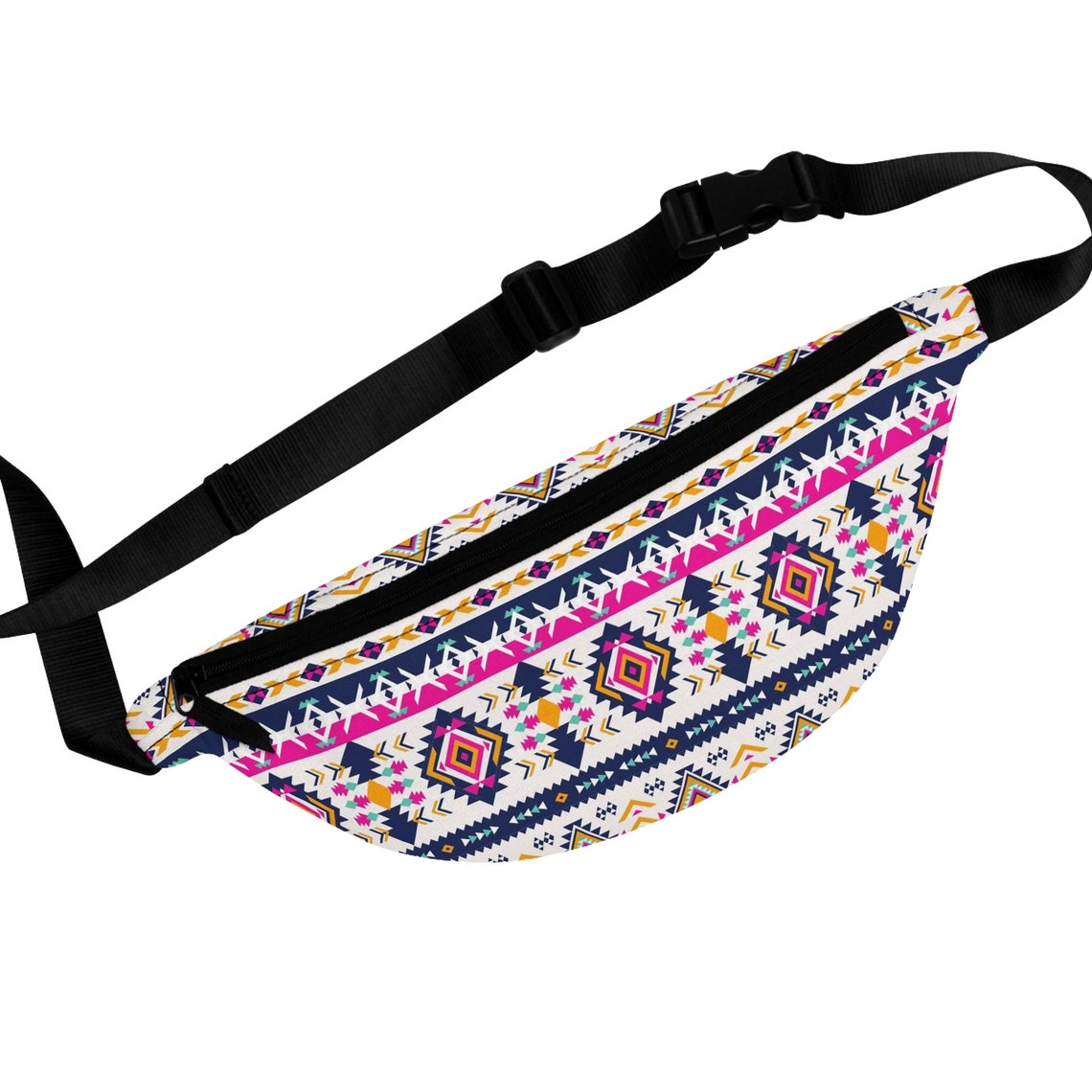 Aztec American Bag Aztek Fanny Pack Pattern Native Bag Cream - Etsy