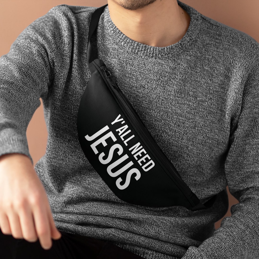 Y'all Need Jesus Bag Funny Belt Purse Funny Jesus Crossbody Bag Jesus ...