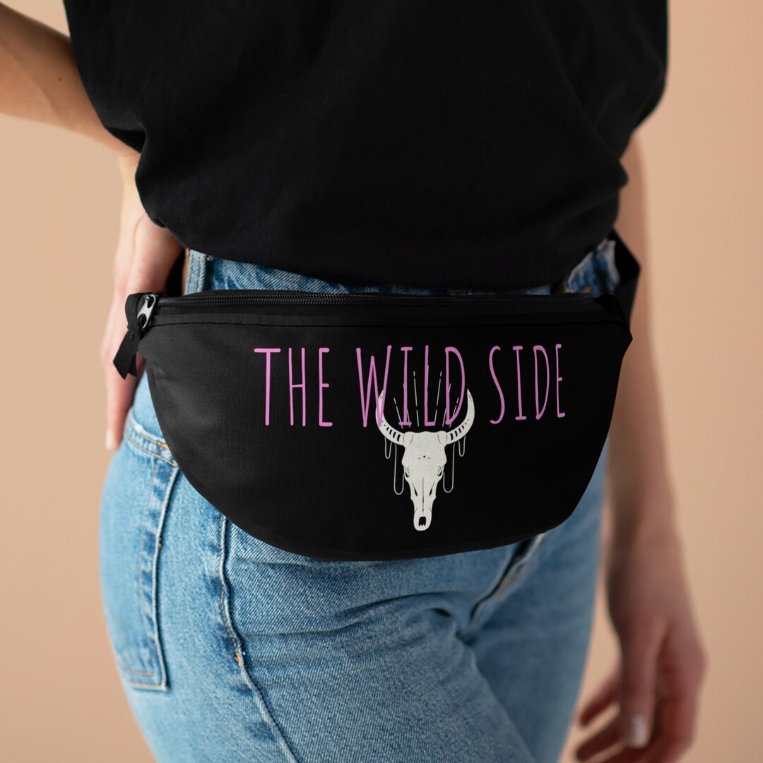 The Wild Side Fanny Pack! Wild Bag Cow Pack Longhorn Fanny Pack Cattle ...