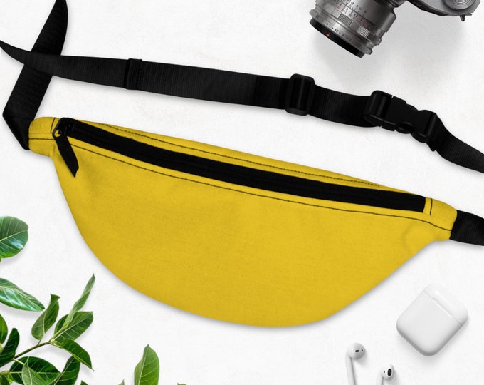 Mustard Yellow Bag Hip Bag Yellow Pack Fanny Pack Cross Body Hip Pack ...