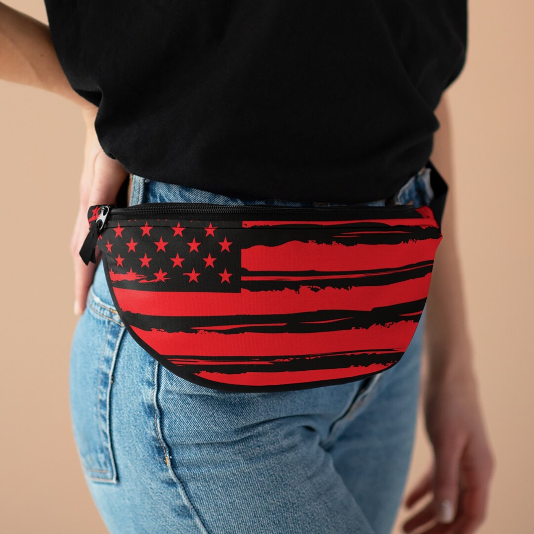 American Flag Fanny Pack America Bag American Pack USA Fanny Pack ...