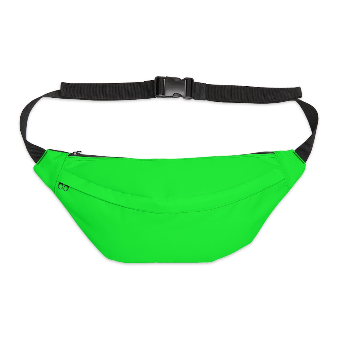 Neon Green Bag Neon Fanny Pack Bright Green Fanny Pack Crossbody Green ...