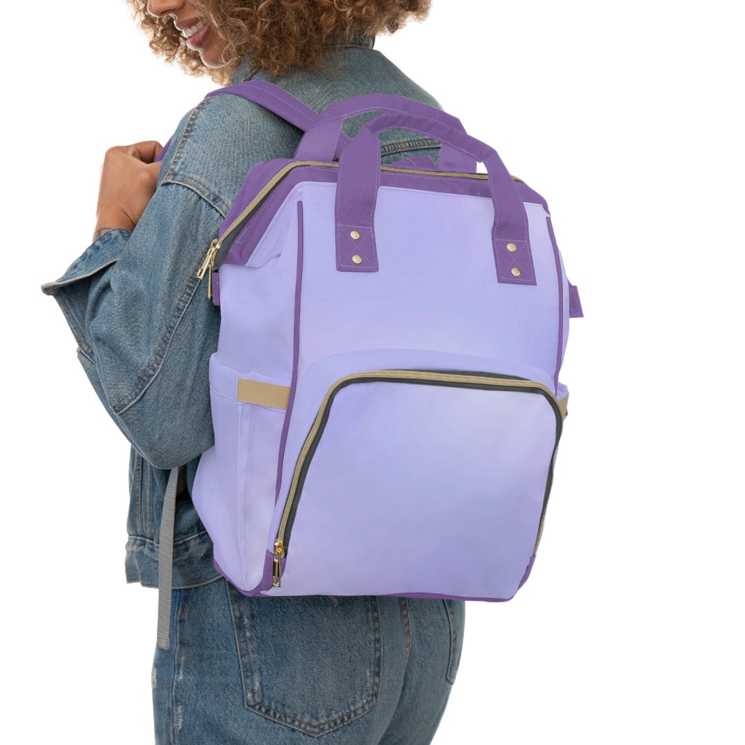 Lavender Backpack Purple Backpack Custom Color Backpacker Great for ...