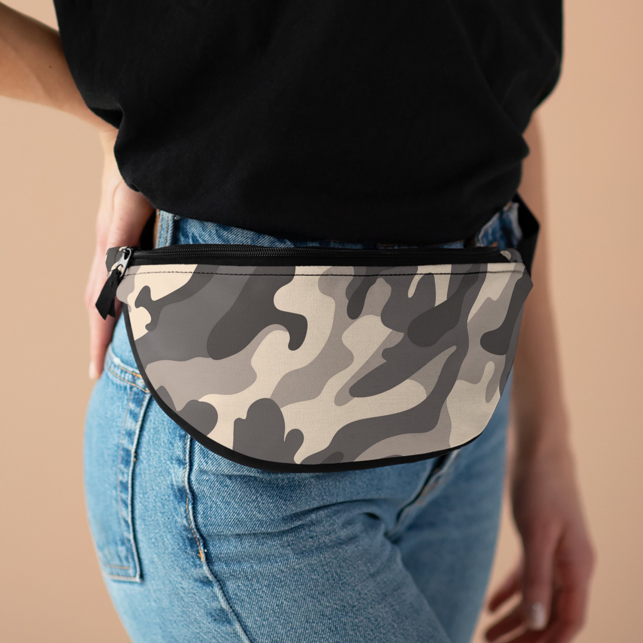Camo Fanny Pack FDE Camo Bag Camo Pack Tan Fanny Pack Summer - Etsy