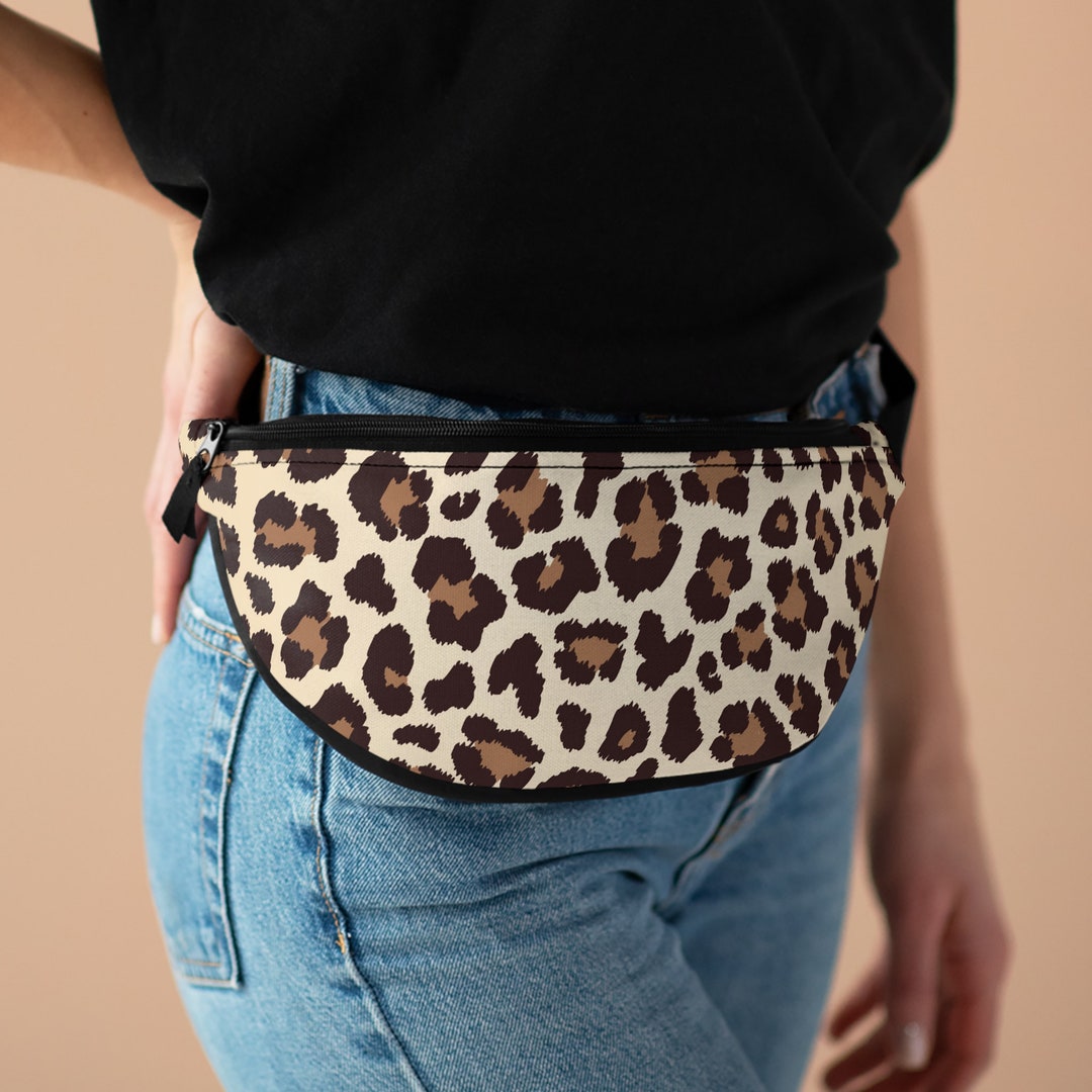 Leopard Fanny Pack! Cheetah Bag Flower Pack Cheetah Fanny Packs Women ...