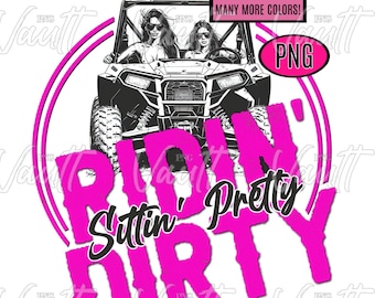 Sittin Pretty Ridin Dirty SXS SVG File - Etsy