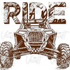Watercolor UTV RZR PNG: Dark Blue Sublimation Design (digital Download ...