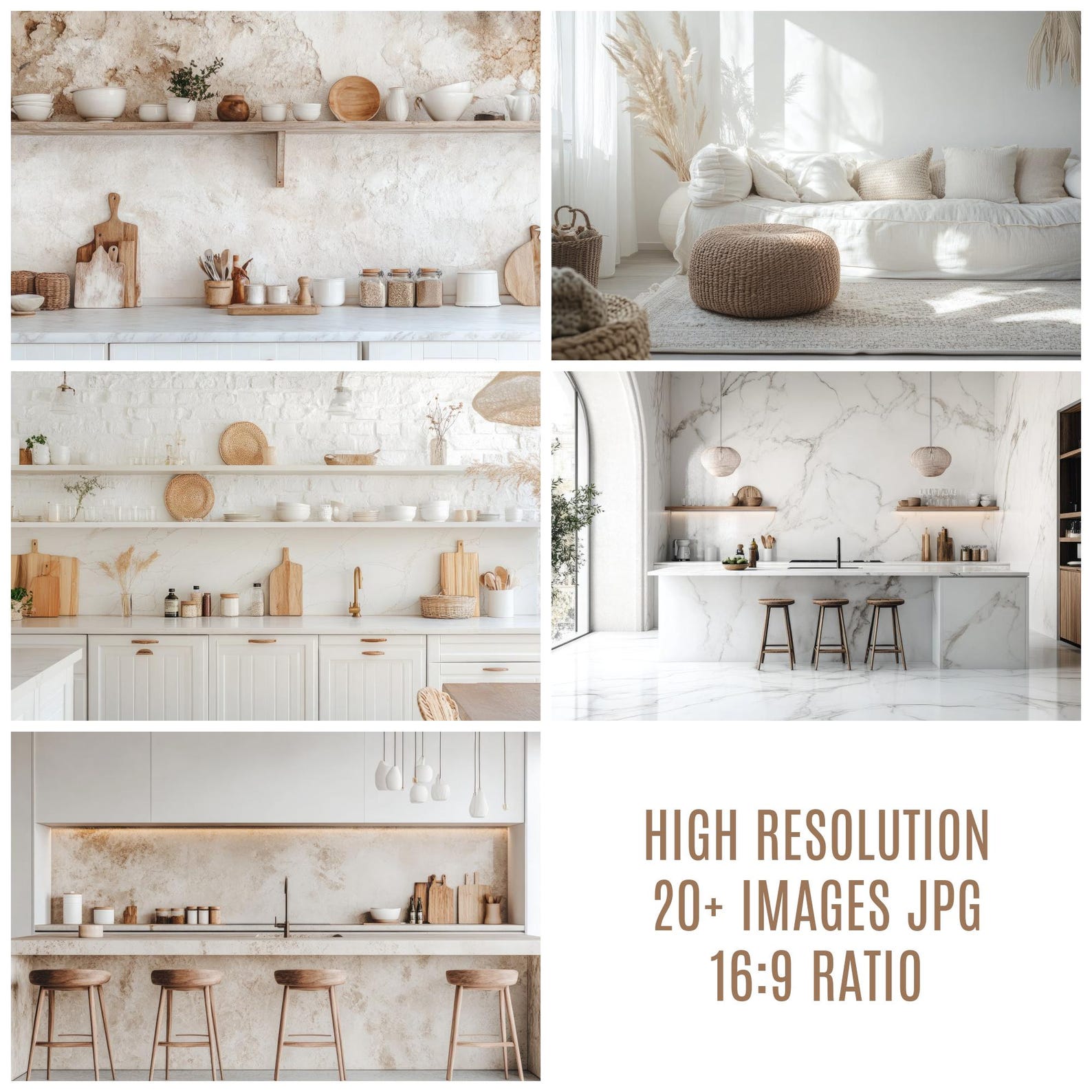 BOHO Zoom Background | Office Pack for Virtual Meetings, Digital ...