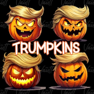 Donald Trump Pumpkin Template - Etsy