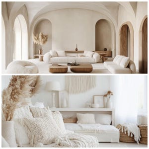 BOHO Zoom Background | Office Pack for Virtual Meetings, Digital ...