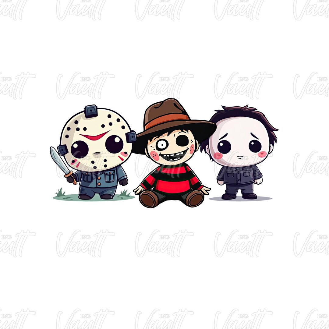 PNG Halloween Design | Horror Movie PNG | Jason Vorhees | Freddy ...