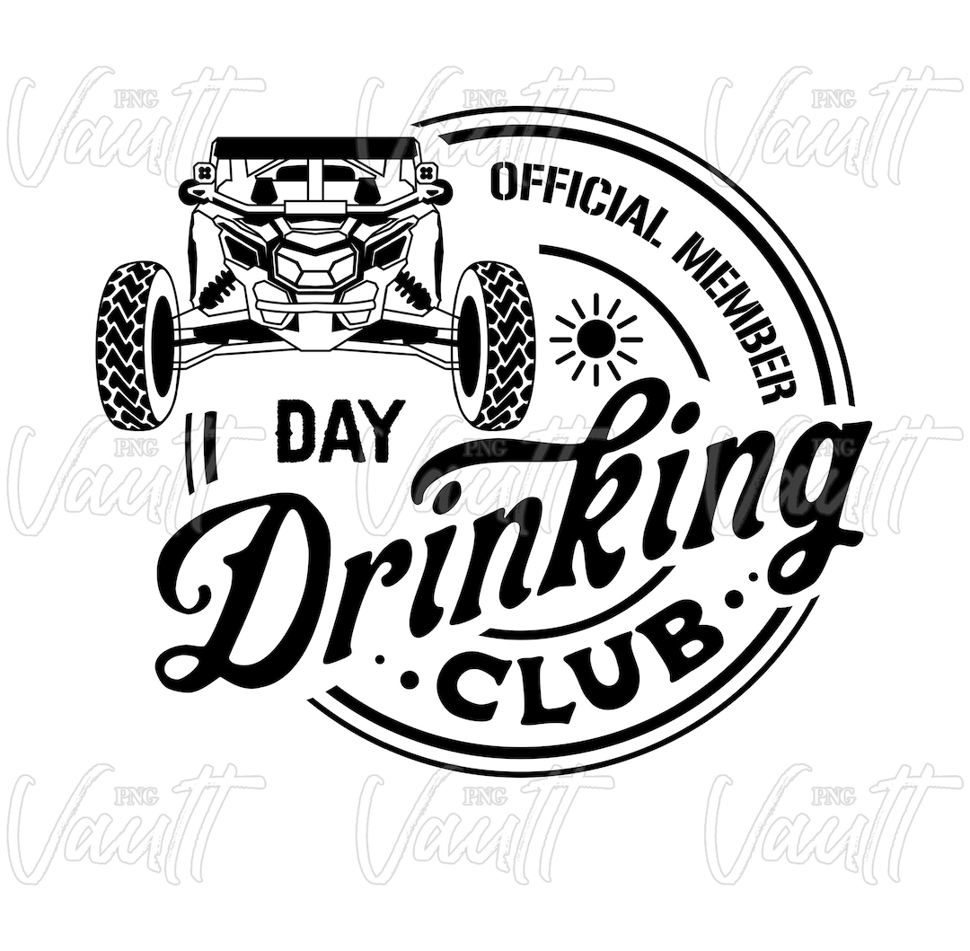 PNG Can Am Maverick Turbo Day Drinking Club Official Member Design off ...
