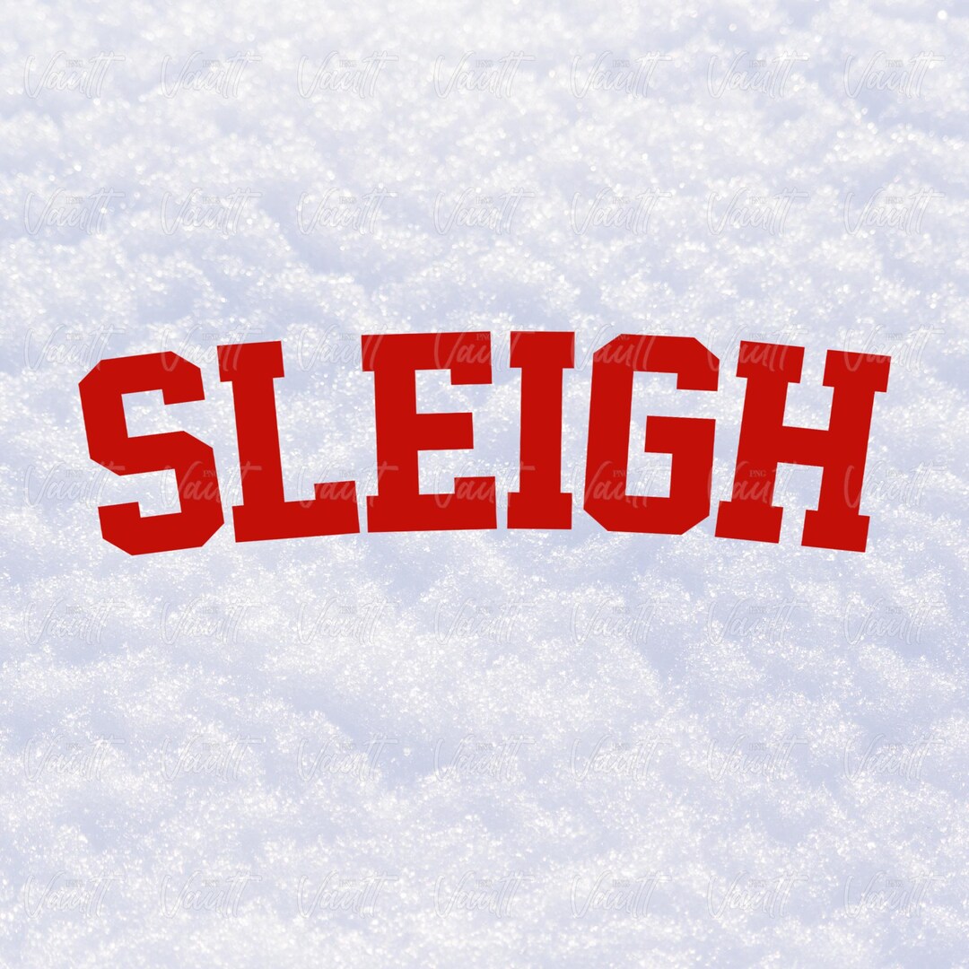 PNG SLEIGH | Christmas Saying | Christmas Words | Funny Christmas ...
