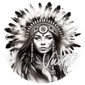 PNG JPG Indian Native American Design Bundle, Indian PNG, Native ...