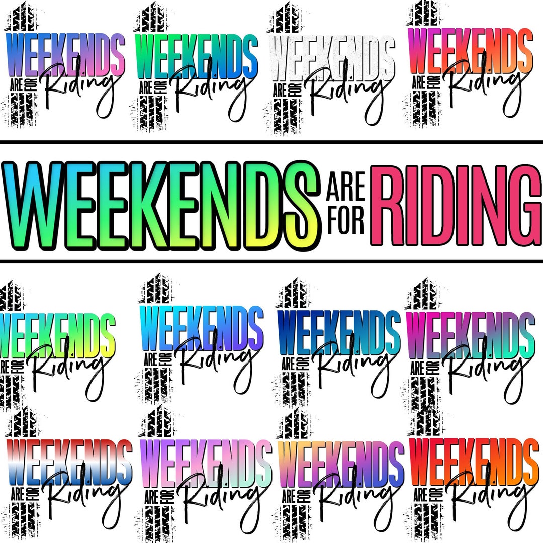 PNG Weekends Are for Riding 15+ Digital Bundle Poker Run RZR Side by ...