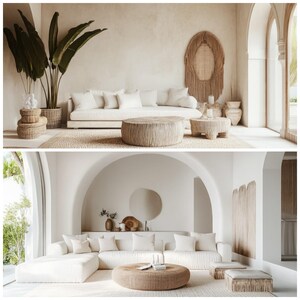 BOHO Zoom Background | Office Pack for Virtual Meetings, Digital ...