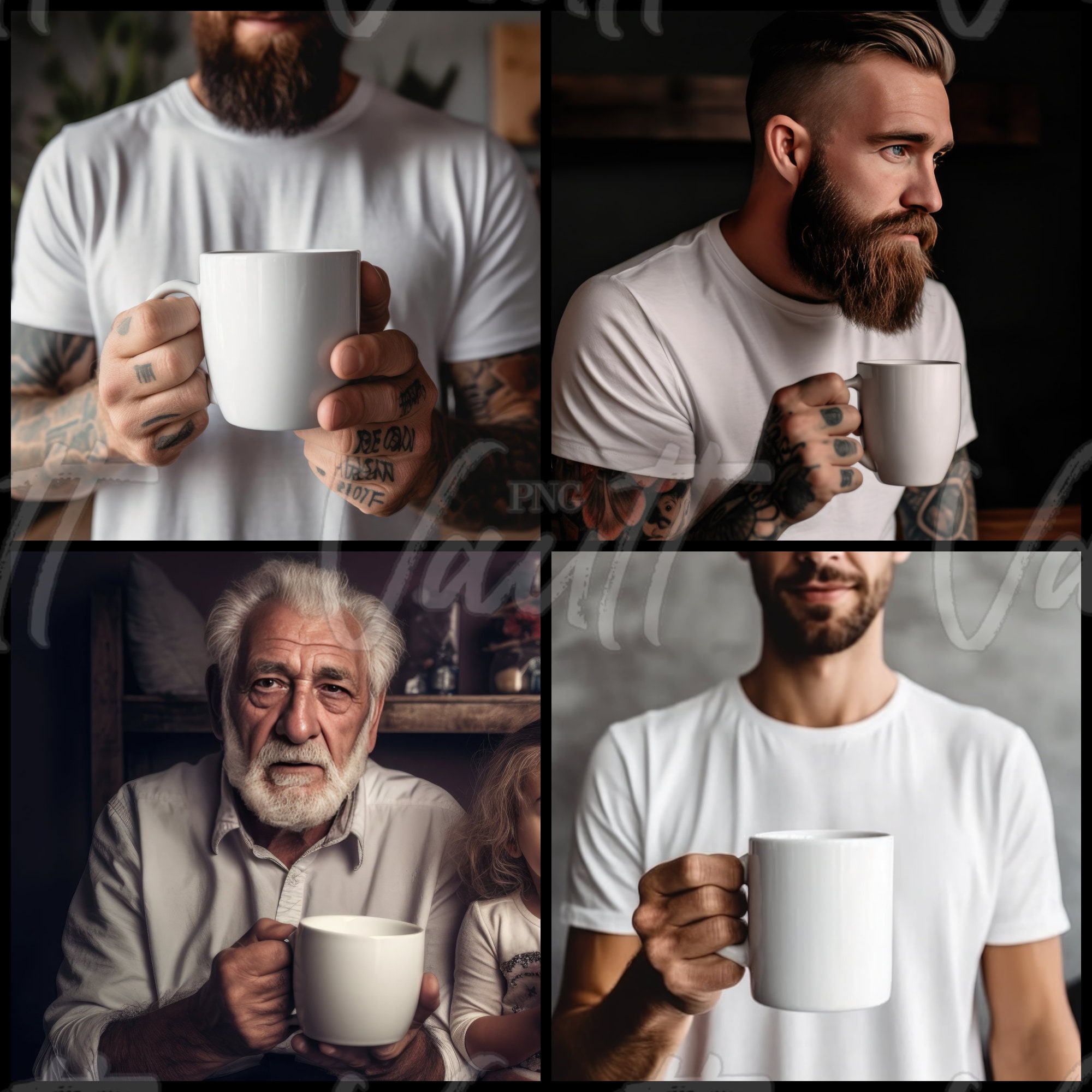 15+ Mens Mug Mockup Bundle All Men Theme Mockups for Mugs Coffee Mug ...