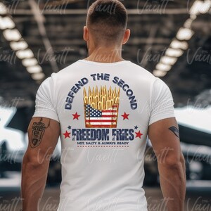 PNG Freedom Fries | 2nd Amendment Gun Lover Patriotic PNG Design ...