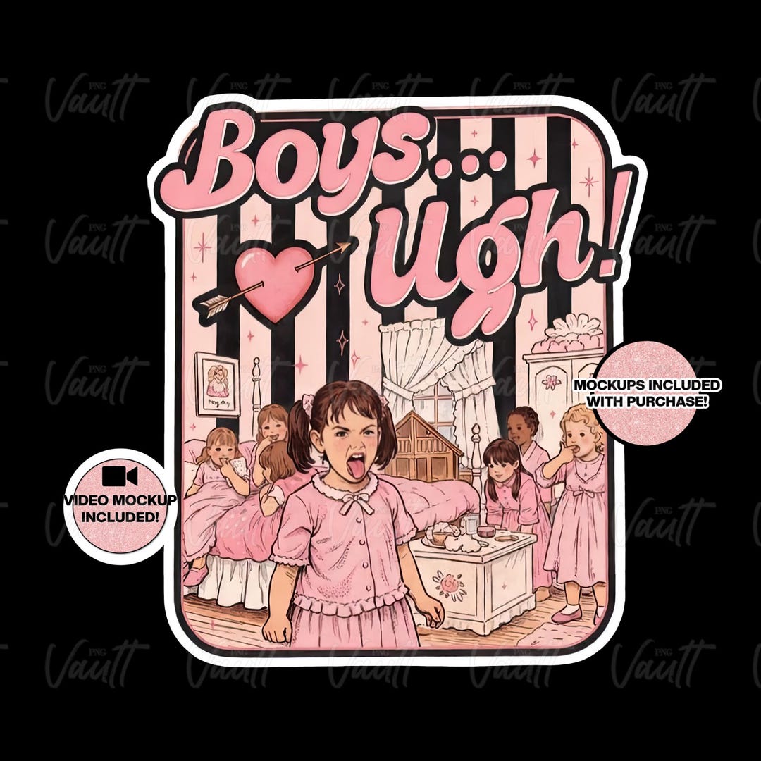PNG Funny Boys Are Ugh! | No Boys Allowed | Boys Are Yucky | Funny ...