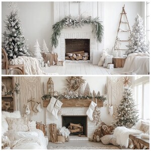 CHRISTMAS Zoom Background | Office Pack for Virtual Meetings, Digital ...