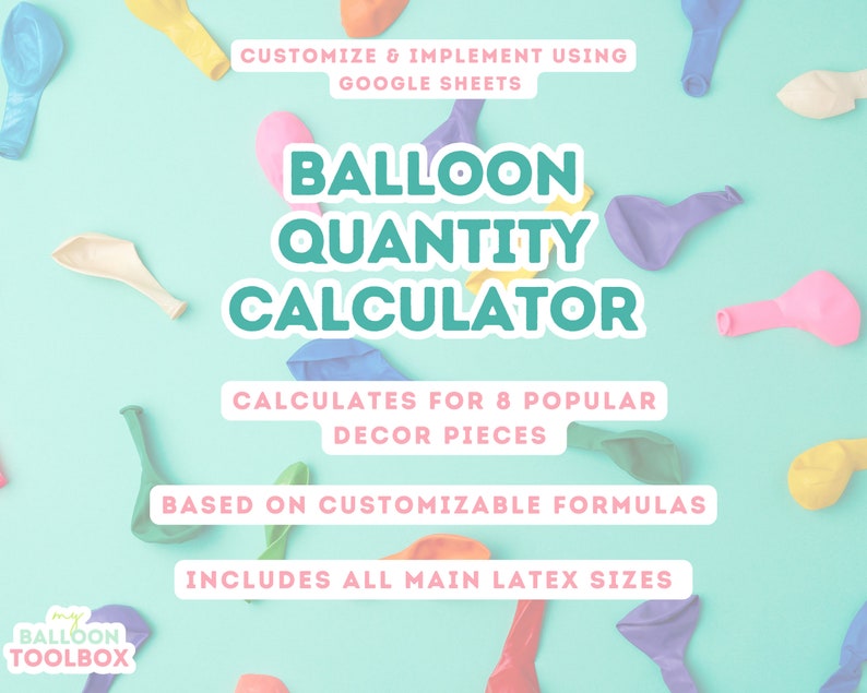 Balloon Quantity Calculator Based on Design | Professional Balloon ...