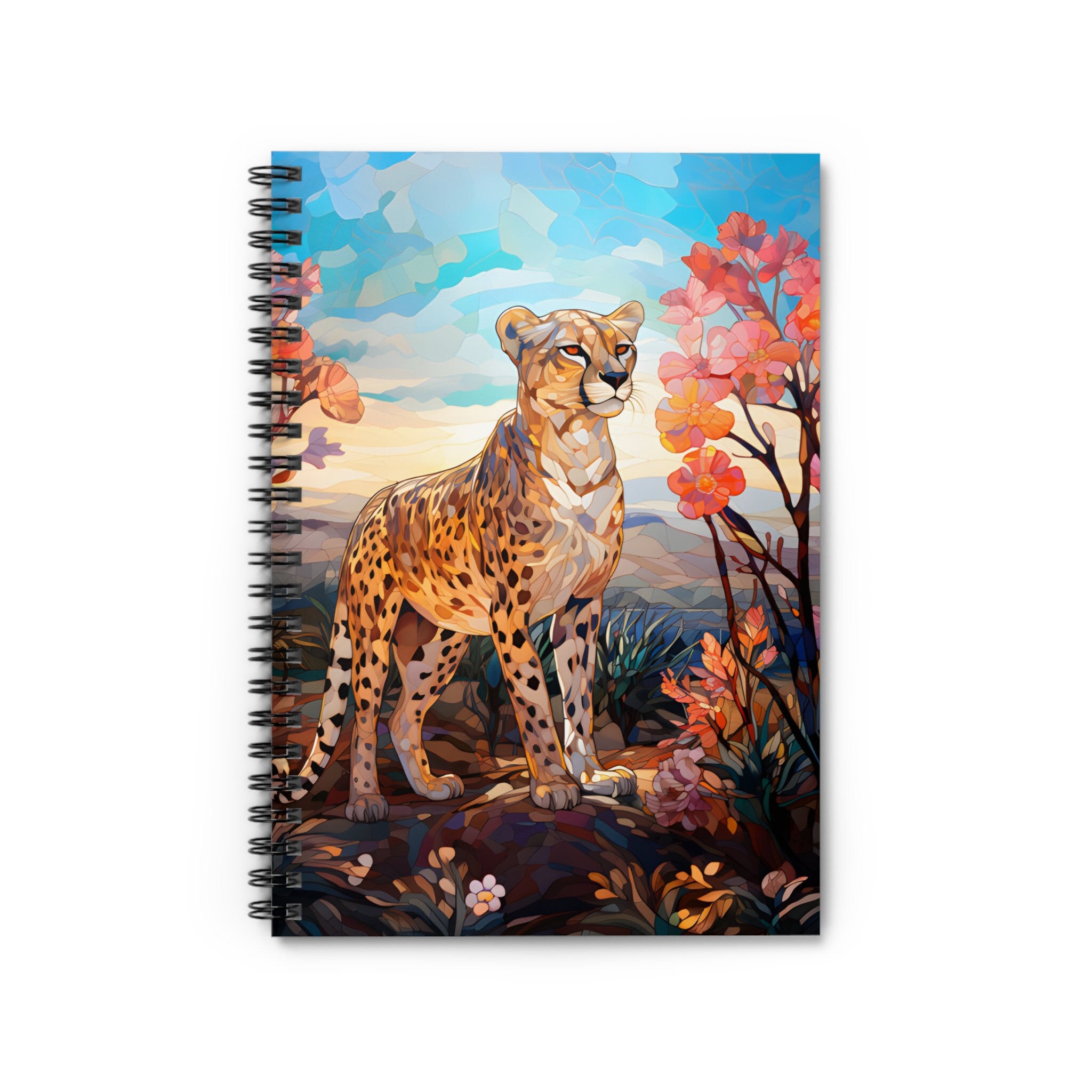 Spiral Notebook, Journal, Notepad, Logbook, Diary, Cheetah Notebook ...