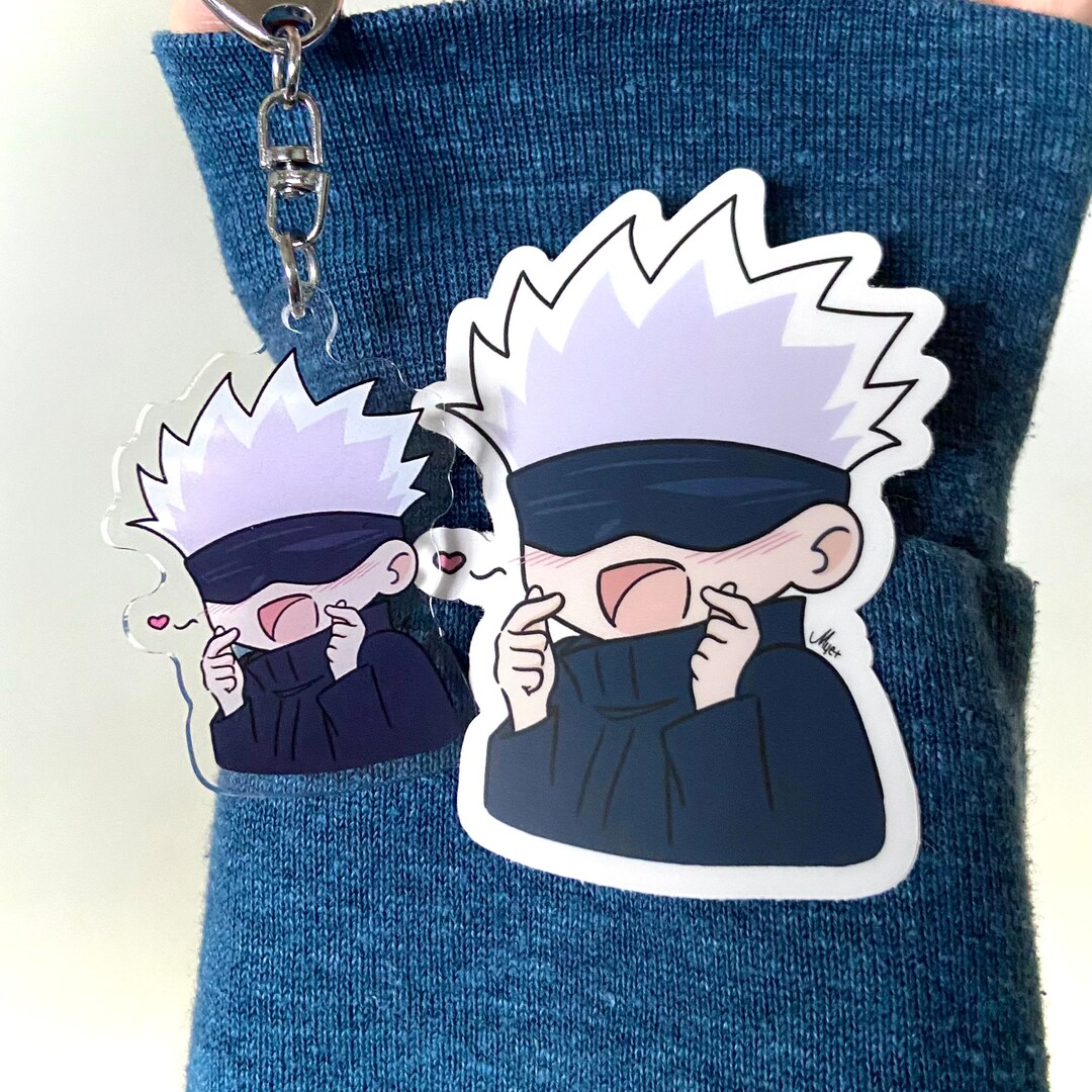 Cute G.ojo Acrylic Keychain & Vinyl Sticker LIMITED TIME BUNDLE Miharu ...