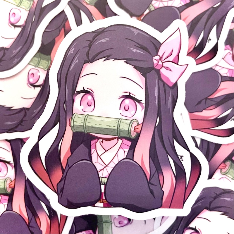 Nezuko Stickers - Etsy Israel