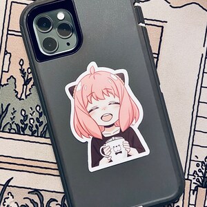 Cute A.nya Vinyl Sticker | Waterproof, Fadeproof, Scratch Resistant ...