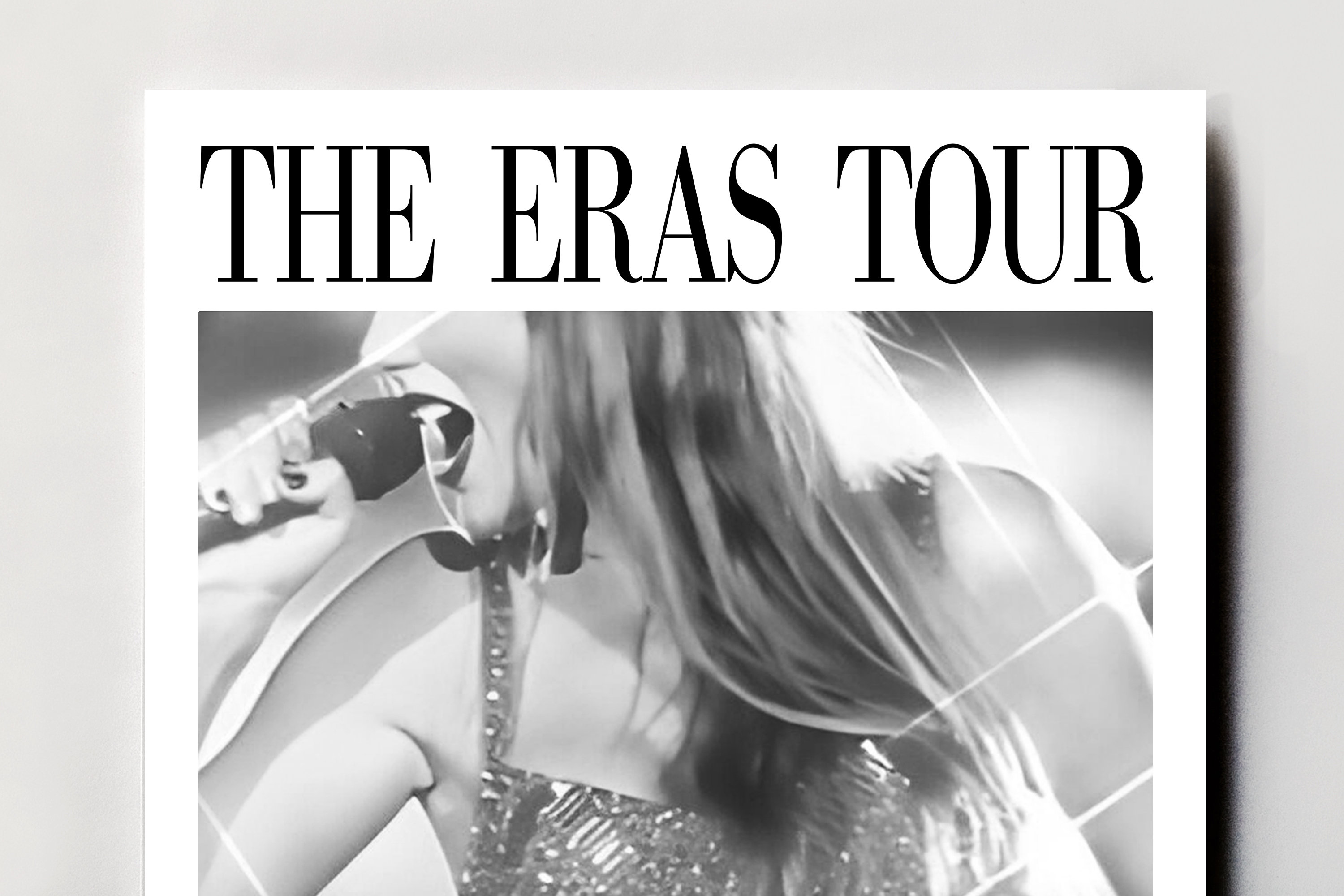 Taylor The Eras Tour Poster, Aesthetic The Eras Tour 1989 Poster sold ...