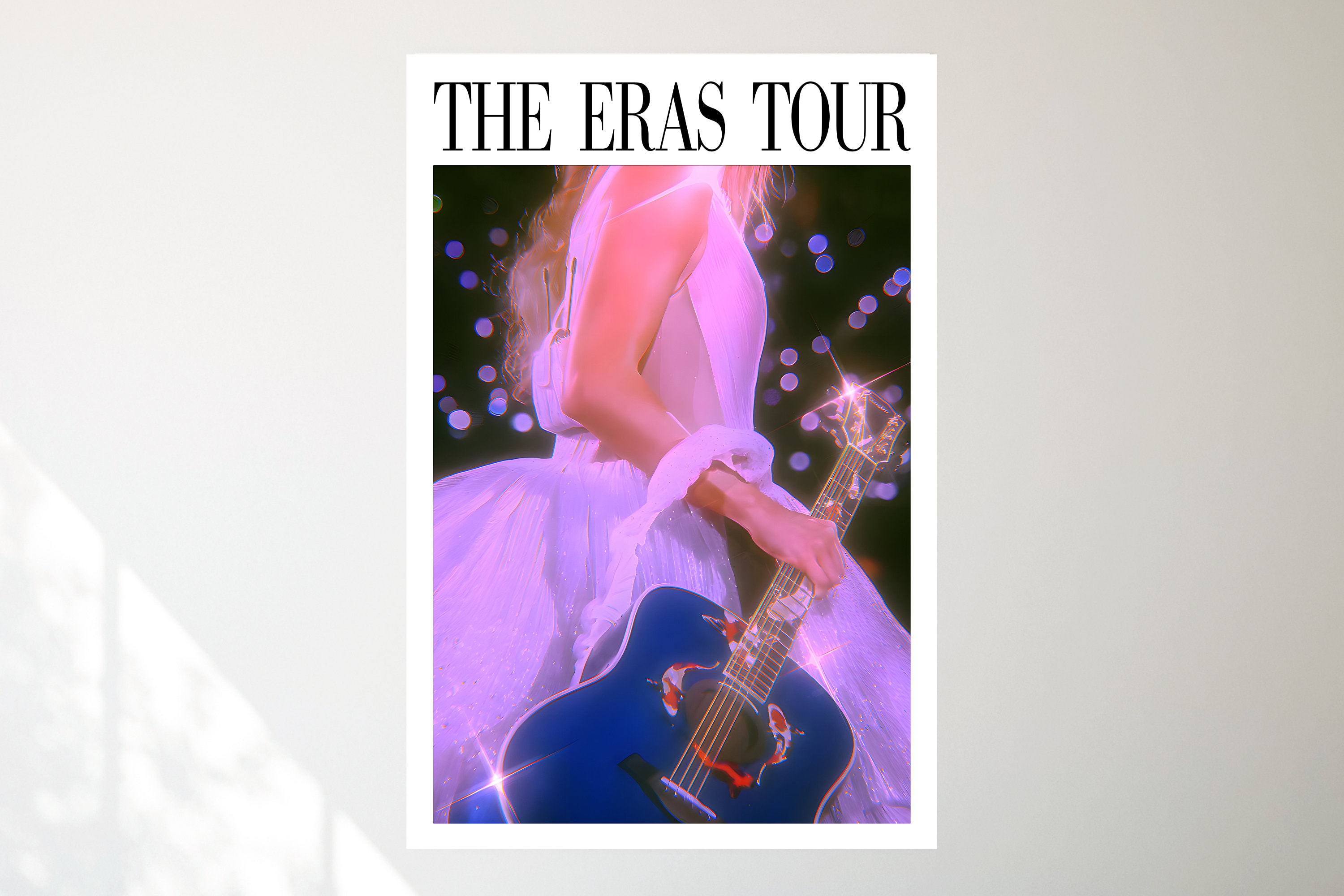 Taylor The Eras Tour Poster, Aesthetic Speak Now The Eras Tour Poster ...