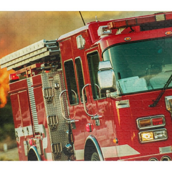 Firefighter Jigsaw Puzzles - Etsy