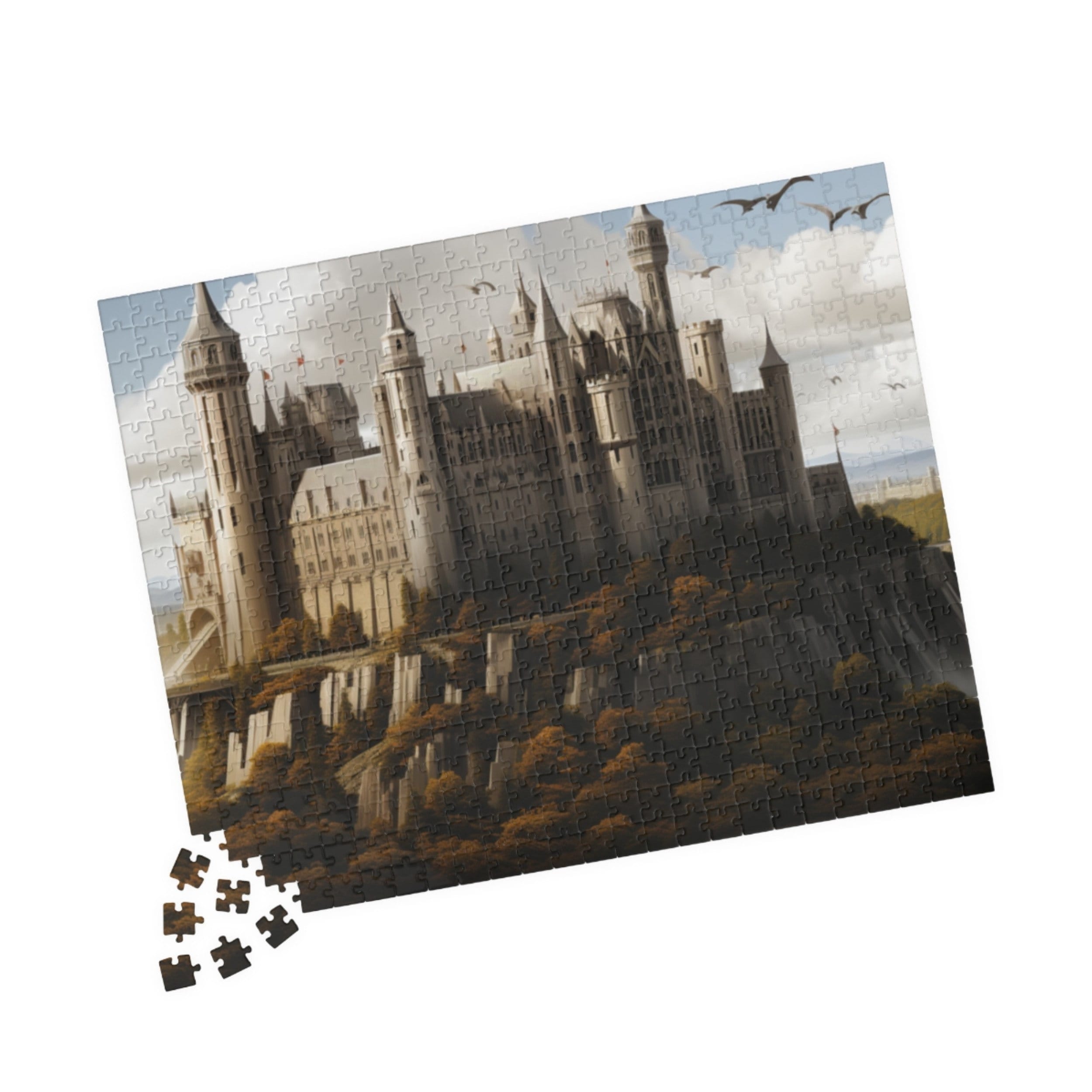 Magnificent Medieval Castle Jigsaw Puzzle: A Unique Challenge for ...