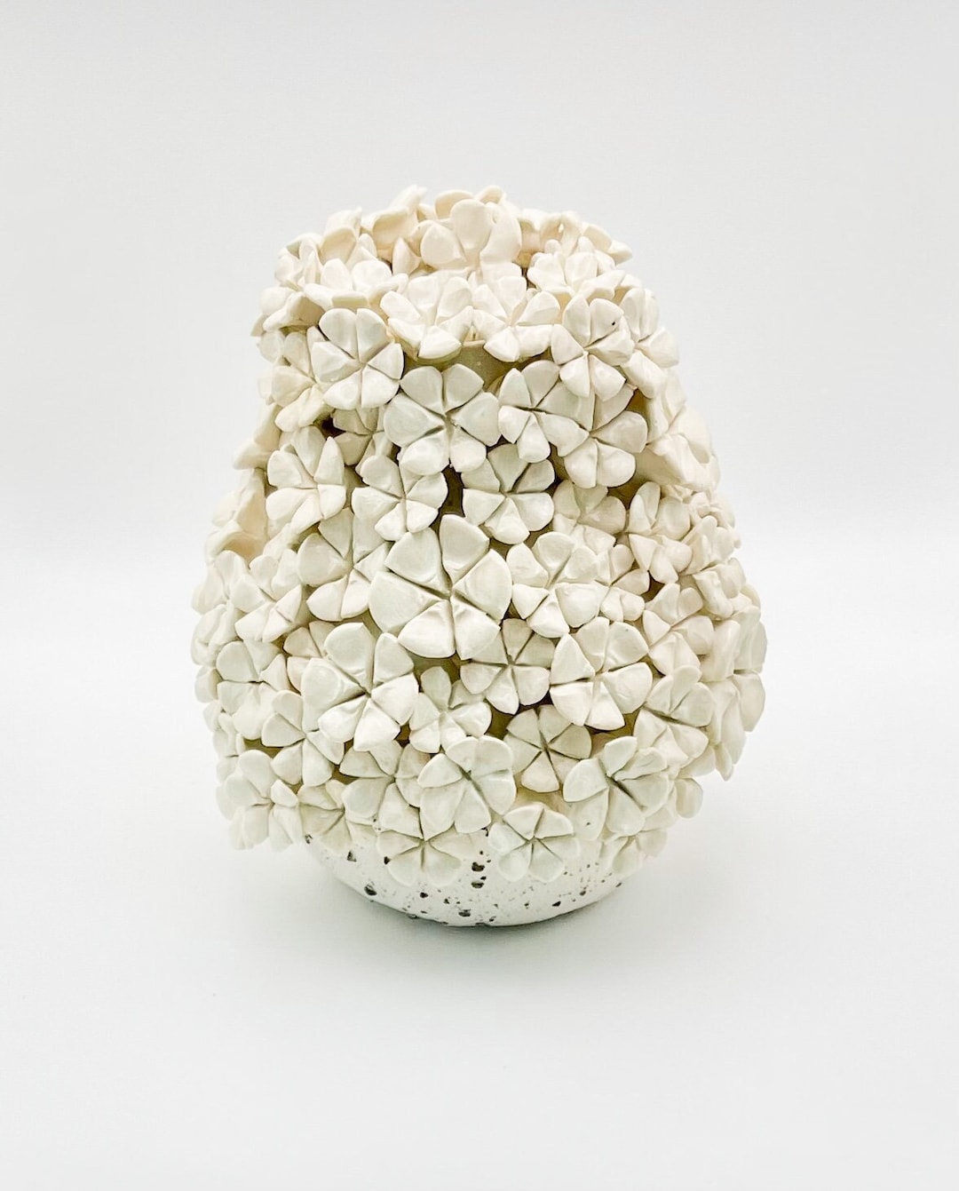 Garden Vessel - Ceramic Flower Sculpture - Ceramic Roses, Ceramic ...