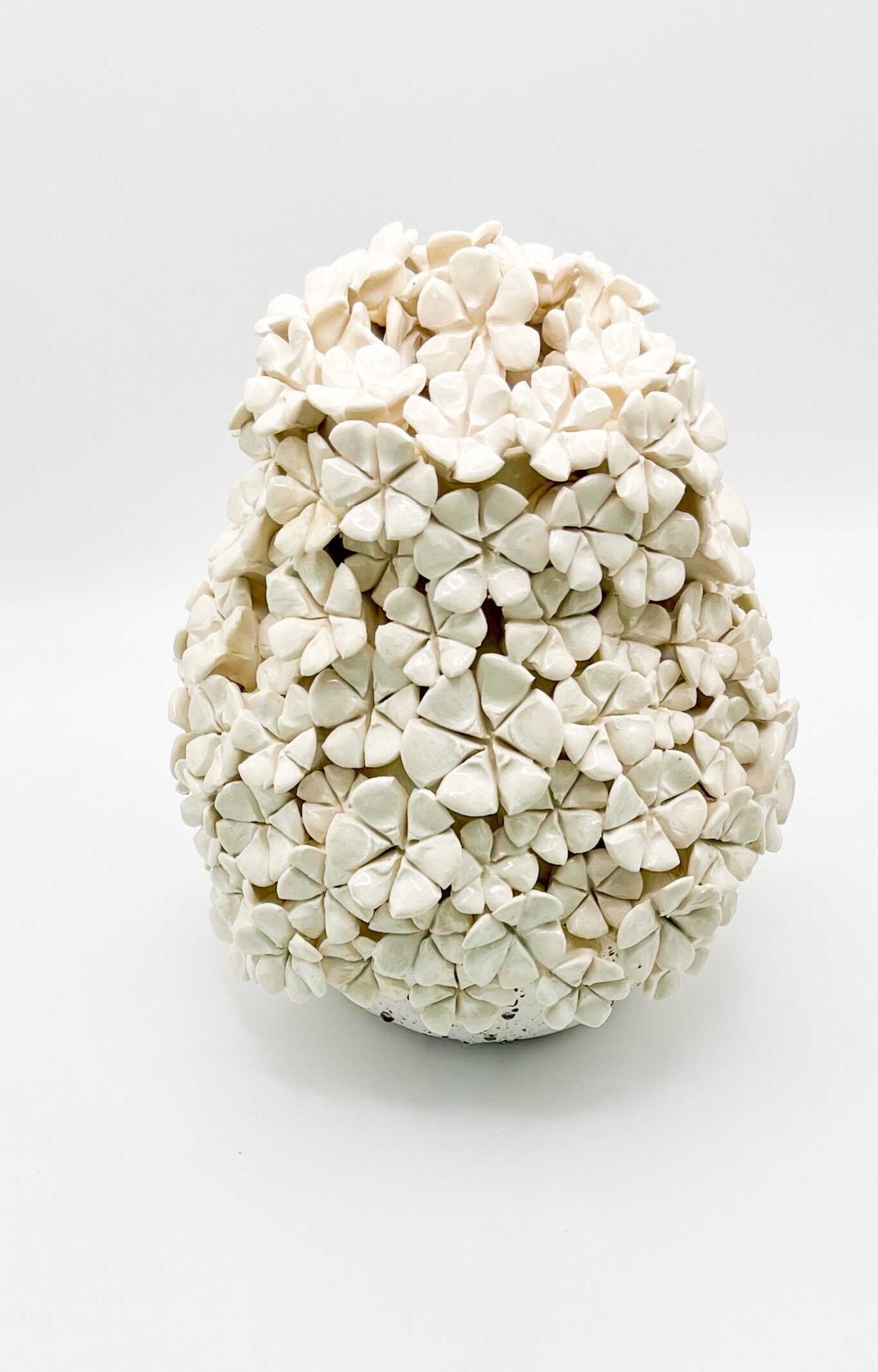 Garden Vessel Ceramic Flower Sculpture Ceramic Roses, Ceramic Flowers ...