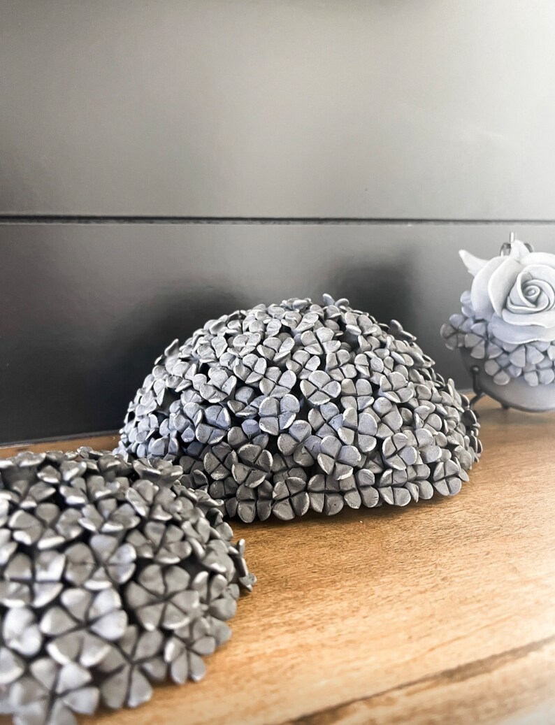 Wall Garden Porcelain Flower Sculpture Ceramic Flowers, Porcelain Gift ...