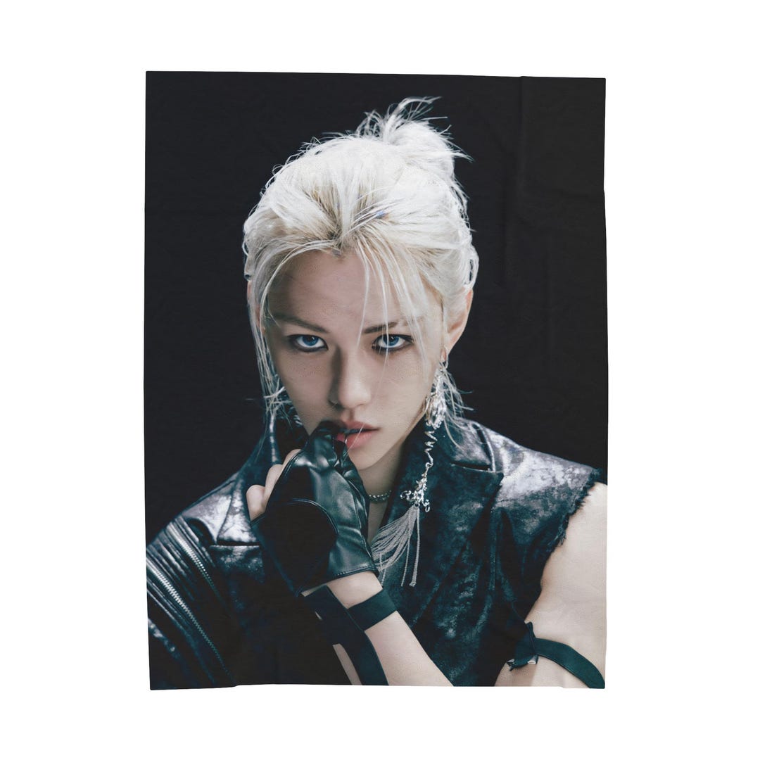 Skz Felix Giant Concept Photo Blanket, Stray Kids Blanket, Kpop Blanket ...